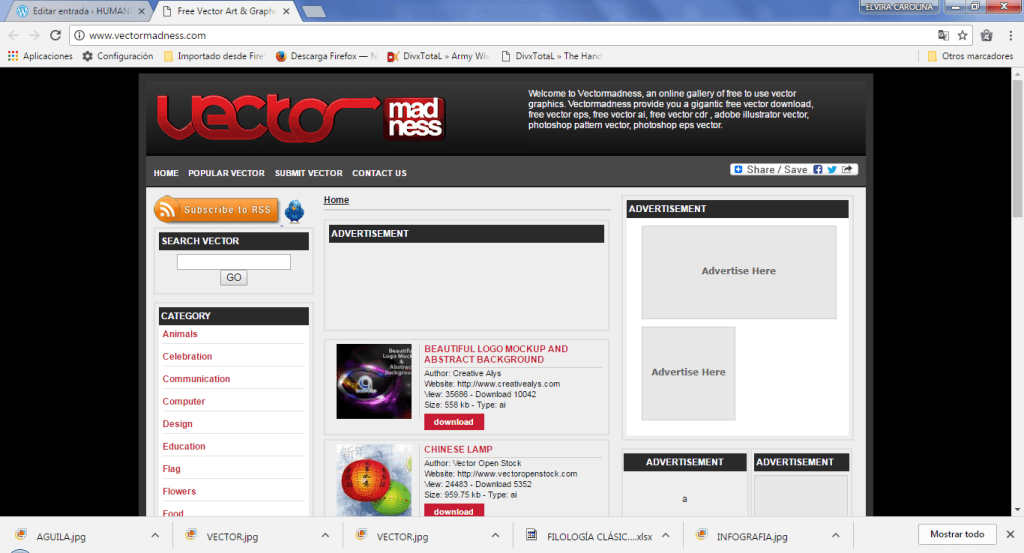 Vectorizate gratis – HUMANIDADES Y NTICS